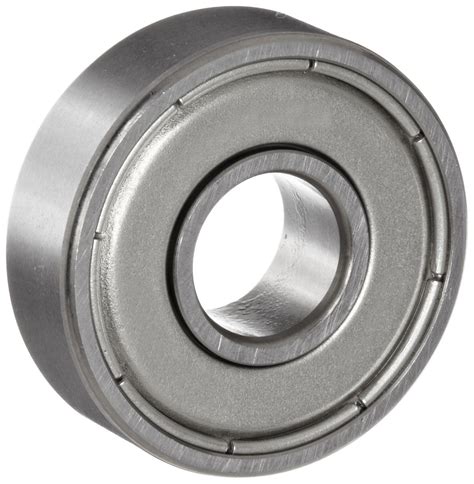 NSK 608Z Deep Groove Ball Bearing, Single Row, Single Shield, Pressed ...