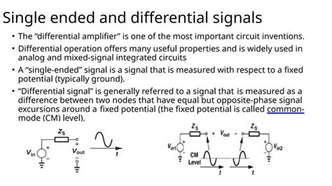 Differential Amplifiers Ipptx Pptx