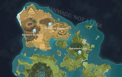 A Speculative Map Of What I Imagine The Dornman Port Area Will Look Like R Genshin Impact