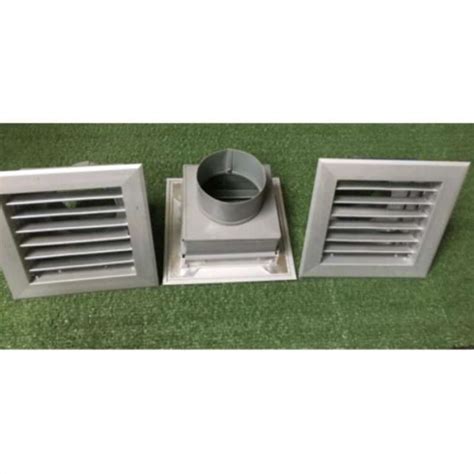 Promo Grill Ducting Ac 4 Inchi 20x20 Cm Diffuser Flexible Ducting 4