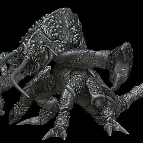 3d Printable Craw Chuul By Wundervale Games