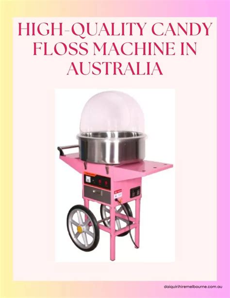 Ppt High Quality Candy Floss Machine In Australia Powerpoint