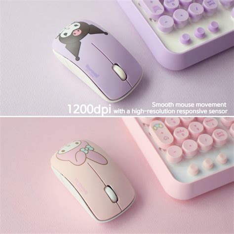Digital Ventus My Melody Retro Keyboard Mouse Set Keyboard Korean
