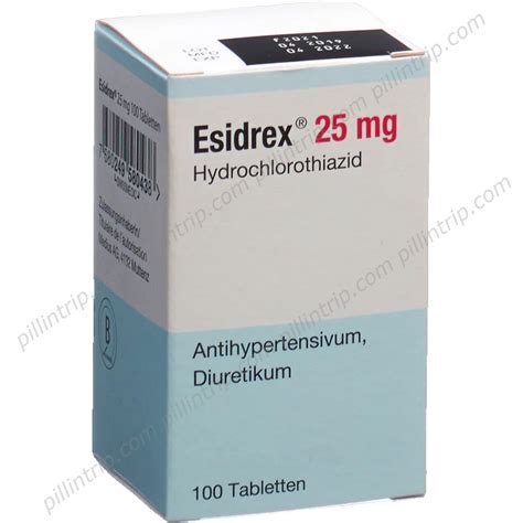 Esidrex Uses Side Effects Interactions Dosage Pillintrip