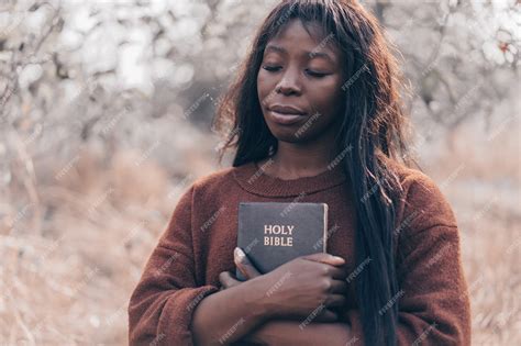 Christian Girl With Bible