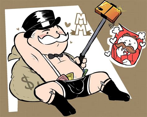 Rule 34 Bald Man Black Underwear Bowtie Brown Hair Bulge Embarrassed