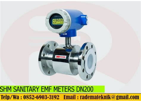 Flow Meter Shm Sanitary Emf Dn200 Flow Meter Jakarta