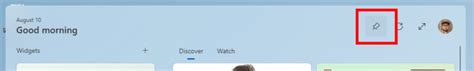 Windows 11 Adds A New Option To Permanently Pin Widgets Board