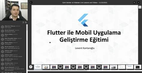 levent kantaroğlu linkedin‘de dart flutter flutterinstructor mobiledeveloper iienstitü
