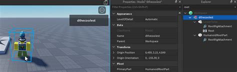 Humanoidrootpart And Rootjoint Client Server Scripting Support Developer Forum Roblox