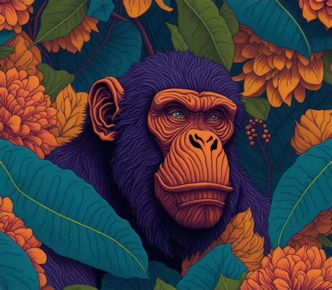 Premium Ai Image 3d Colorful Flower Patterns