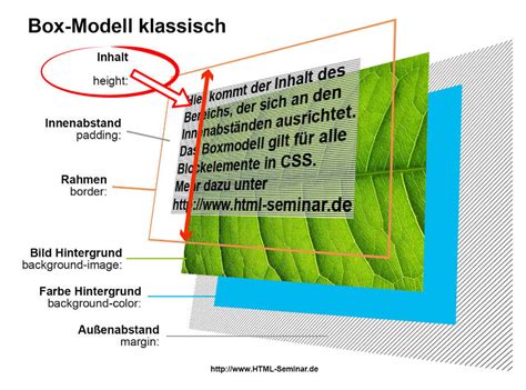 Höhe über Css Anweisung Height Festlegen