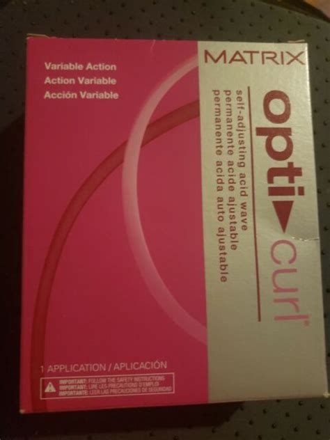 Matrix Opti Curl Variable Action Acid Wave Perm 2pcs For Sale Online Ebay