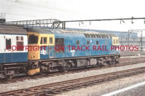 Railway Photograph Of Class 33 33015 Crewe Rm33 505 £170 Picclick Uk