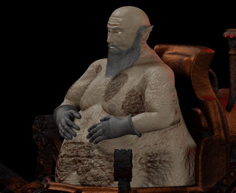 Fanart Yagrum Bagarn From The Elder Scrolls 3 Morrowind Cgtrader