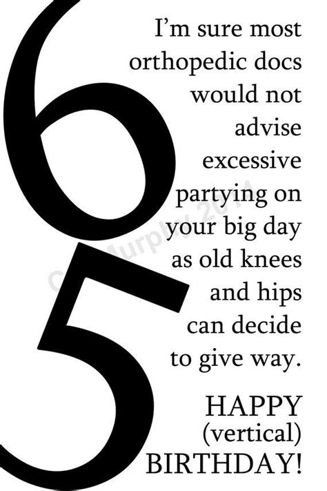 Download 65th Birthday Card Turning 65 Happy Birthday Friend Etsy