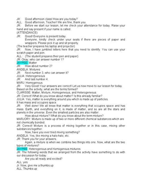 script science pdf mixture homogeneity and heterogeneity