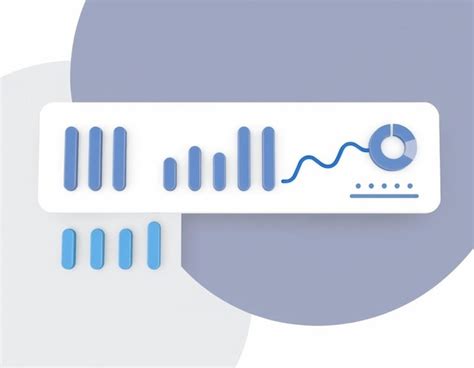 Data Analyzing Dashboard 3d Illustration Premium Ai Generated Image