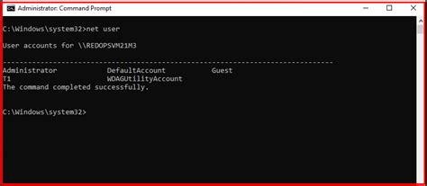 Adding Removing And Authorizing Users From The Windows Command Line