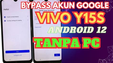 Bypass Frp Vivo Y S Lupa Akun Google Android Tanpa Pc Youtube