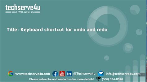 Keyboard Shortcuts Redo At Quincy James Blog
