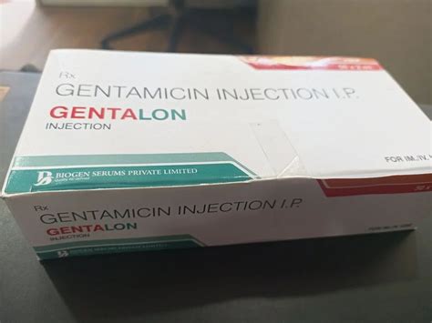 Gentalab Gentamicin Injection Ip 40 Mg At Best Price In Nagpur Id 2849514539033