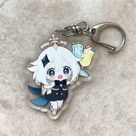 Брелок геншин імпакт — паймон — ціна 165 грн у каталозі Брелоки Купити товари для дому та