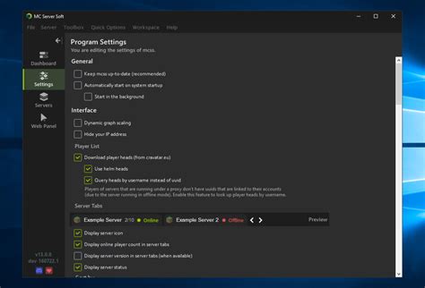 Mc Server Soft Server Manager For Windows Minecraft Mod