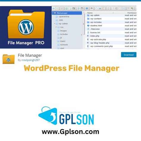 Wp File Manager Pro Plugin Gplson