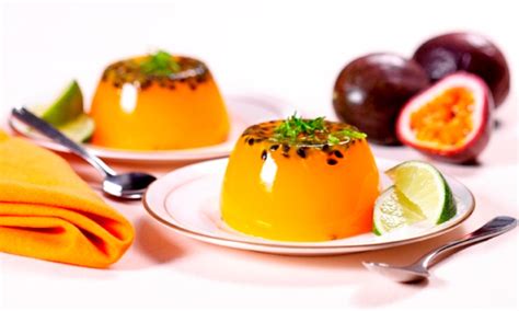 Passion Fruit And White Rum Jellies Recipe Dr Oetker