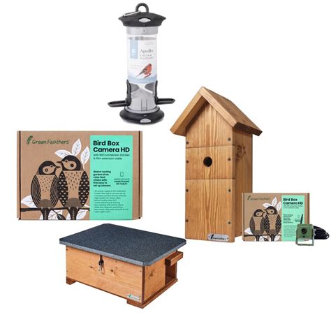 Wifi Bird And Hedgehog Rewilding Pack Green Feathers