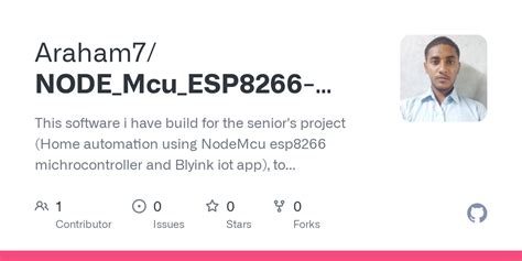 GitHub Araham NODE Mcu ESP Based Home Automation College Senior Project Bakbone Softwere