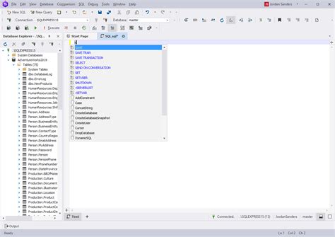 Sql Syntax Checker And Validator Code Completion Feature