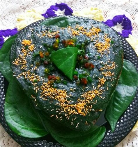 Gluten Free Paan Or Betel Leaf Cake Soya Recipe Rose Flavored Green