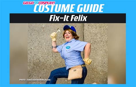 Fix It Felix Jr Costume Guide Go Go Cosplay