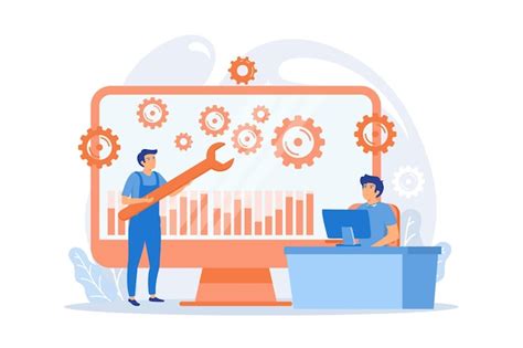 Premium Vector Technical Support Software Troubleshooting Fixing