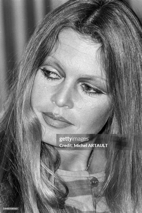 Portrait De Brigitte Bardot Le 22 Octobre 1974 à Paris News Photo