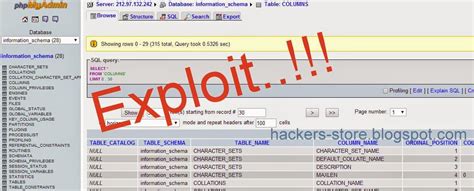 PhpmyAdmin Exploit With Google Dorks Jones Guide