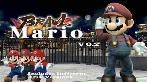 Brawl Mario Mod For Super Smash Bros Wii U Ssb4u Mods