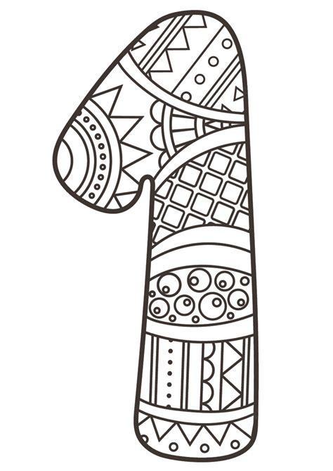 Coloriage Nombres à Imprimer Et Dessin