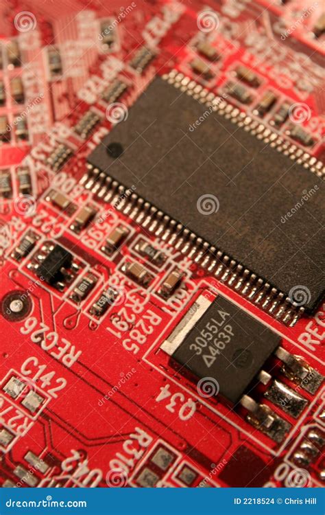 CPU Stock Photo Image Of Digital Electronics Circuit 2218524