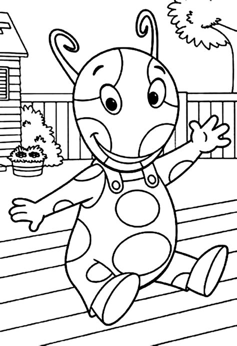 Nick Jr Coloring Pages Backyardigans Uniqua 2025