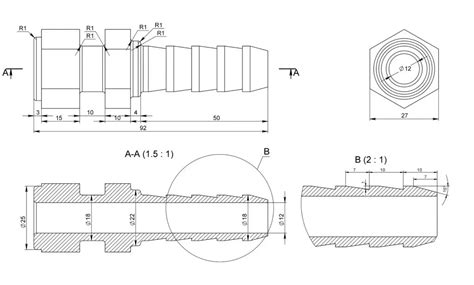 3d Model In Autocad Using Revolve 3d Tool Free Autocad Blocks