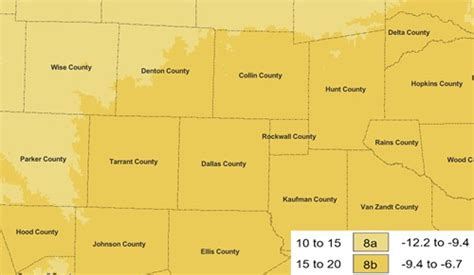 Collin Texas Zip Code Map