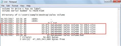 Methods To Copy The List Of All File Names In A Folder Into Your Excel Worksheet