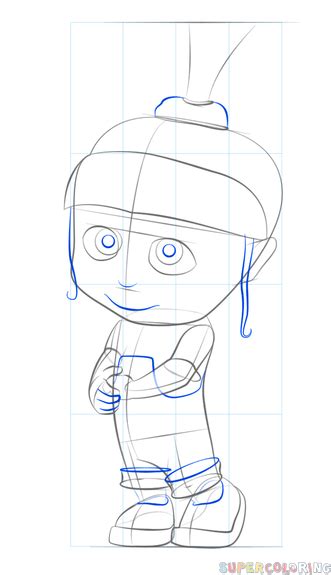 Despicable Me Characters Agnes Drawing