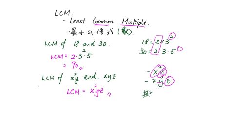 4a Ch6 More About Polynomials 04 Gcd And Lcm Youtube