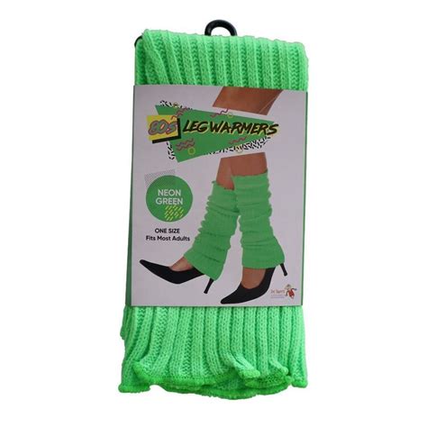 Dr Toms Fancy Dress 80s Leg Warmers Green