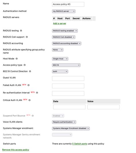 Security For Interfaces For Meraki Switches The Meraki Community