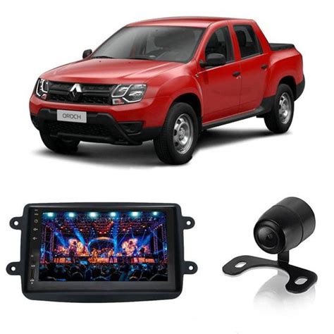 Central Multimídia Renault Duster Oroch 2015 A 2019 7 Polegadas Espelhamento Ios Android